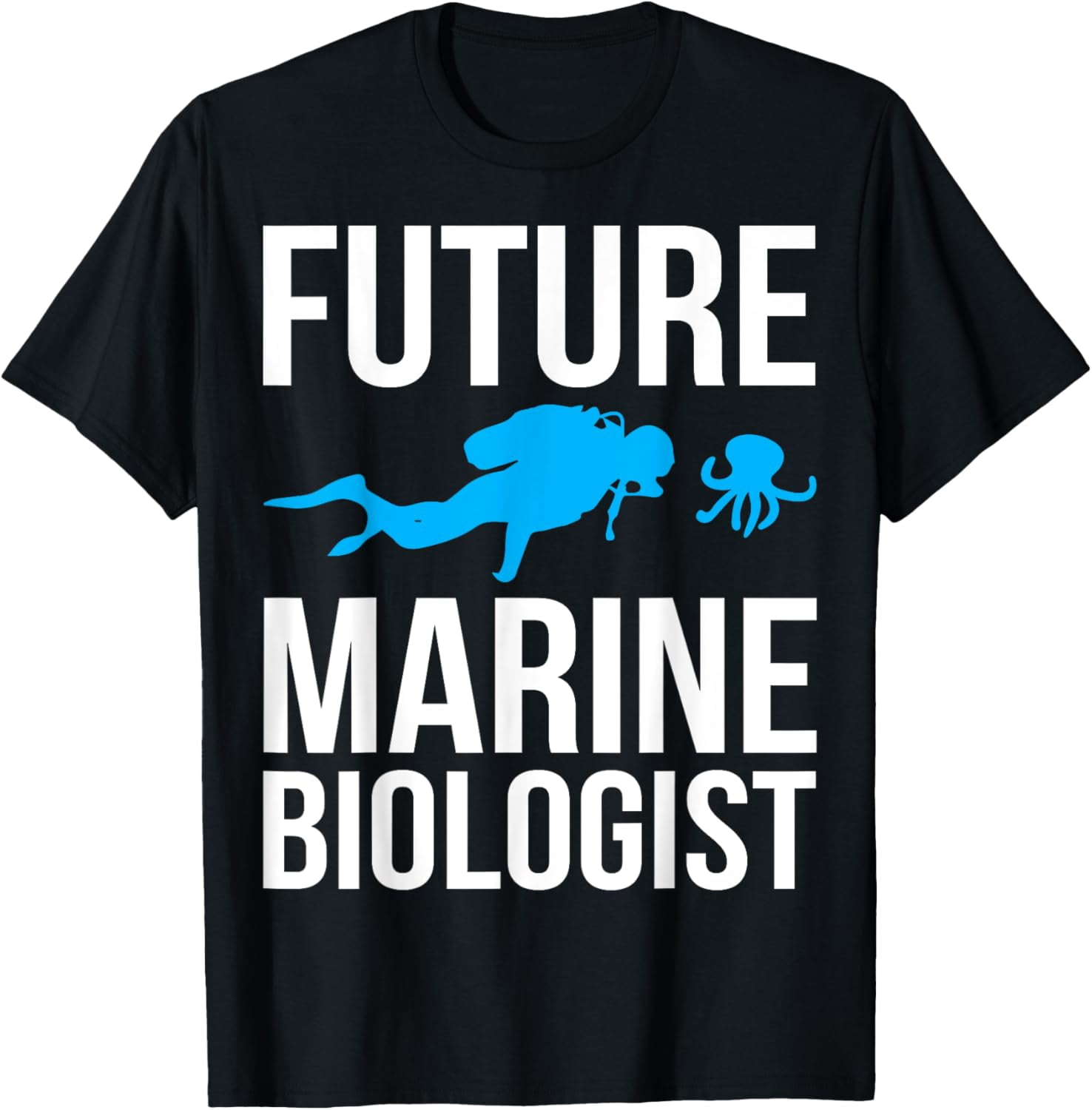 Future Marine Biologist Gift For Students Sea Life T-Shirt - Walmart.com