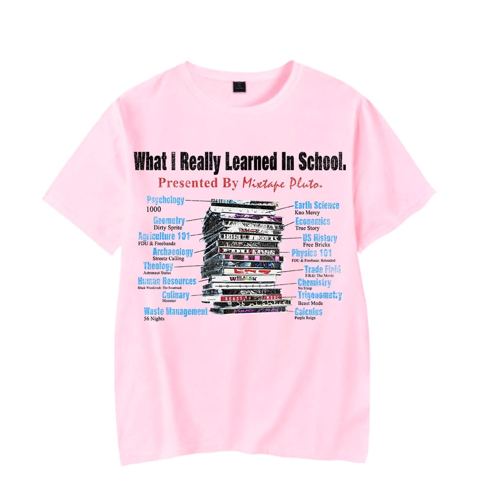 Future Merch What I Learned In School T-shirt Hip Hop Streetwear For ...
