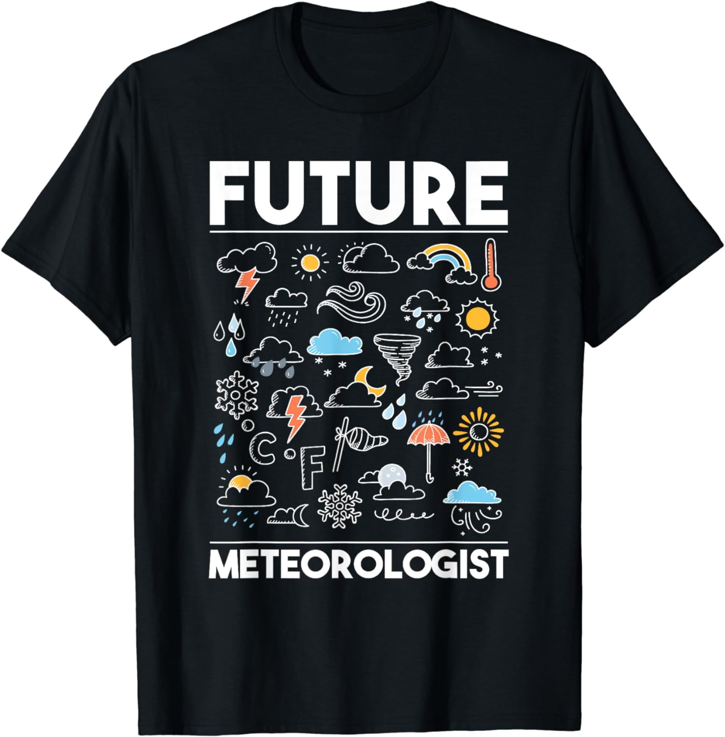 Future Meteorologist - Meteorology Weather Forecast Clouds T-Shirt - Walmart.com