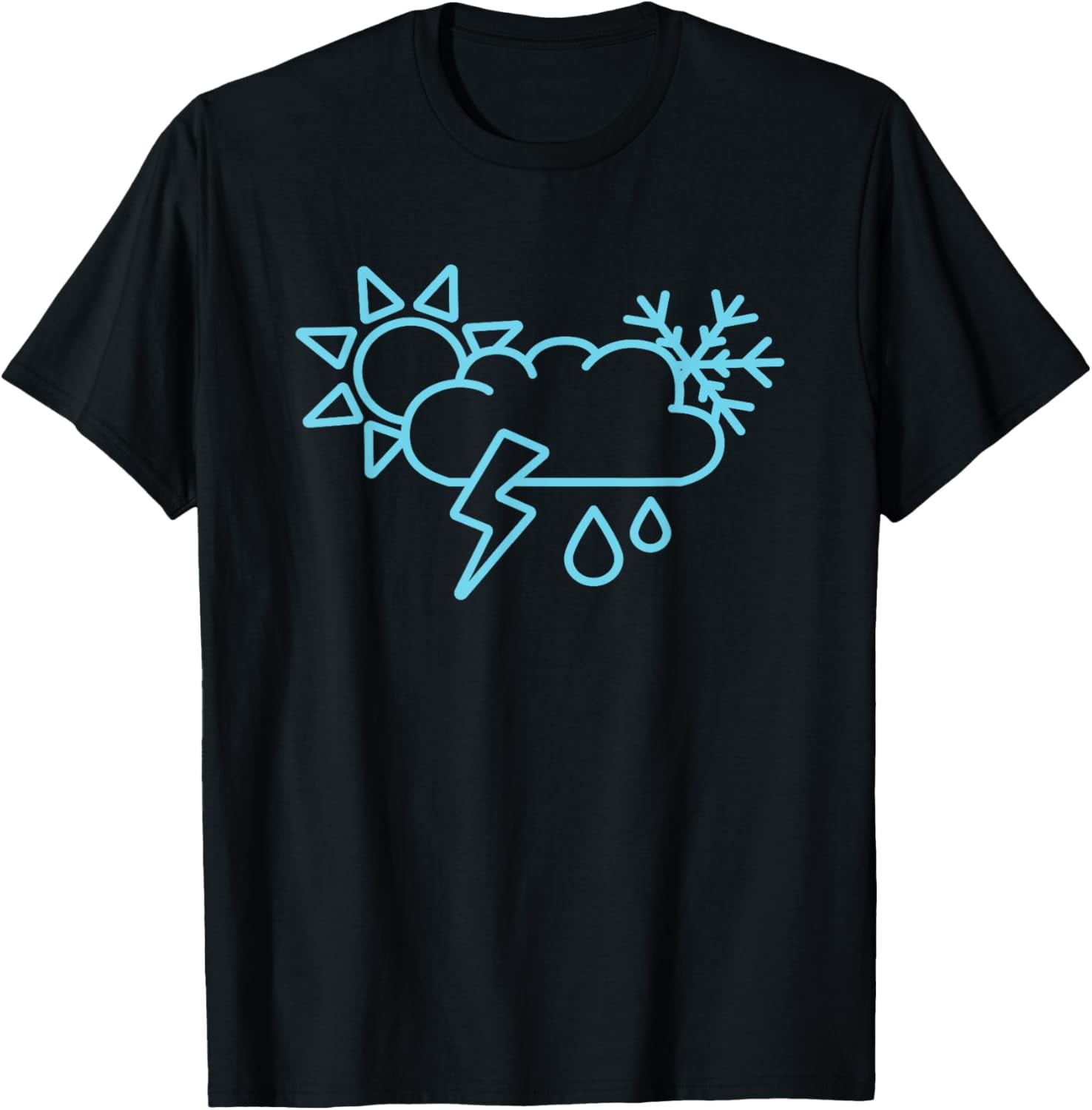 Future Meteorologist Storm Chasing Weather Radar Weatherman T-Shirt ...