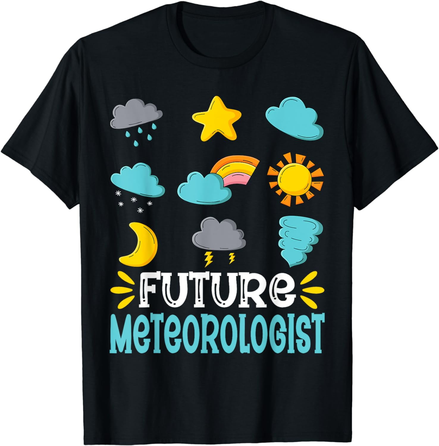 Future Meteorologist - Weather Storm Meteorology Students T-Shirt ...