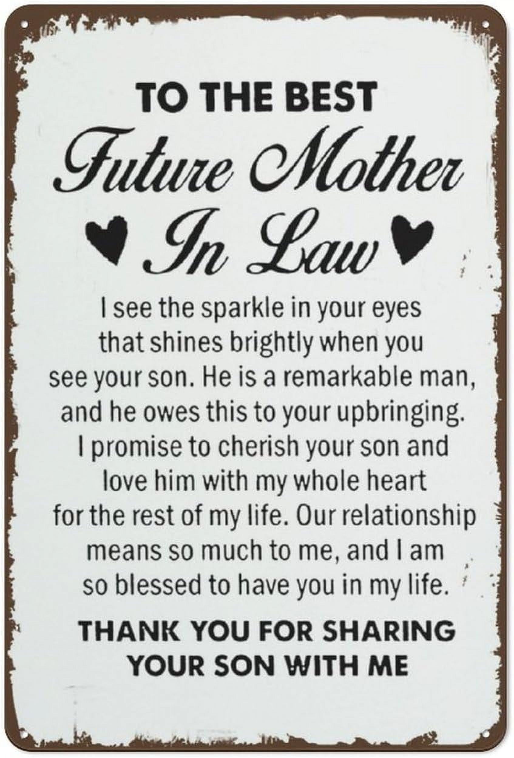 Future Mother In Law Ts From Daughter In Law Wedding T Ideas