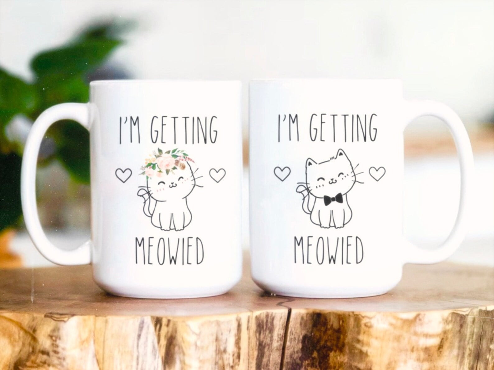 Future Mrs Mr Mug, Custom Couple Mug Set, Wedding Gift, Engagement ...