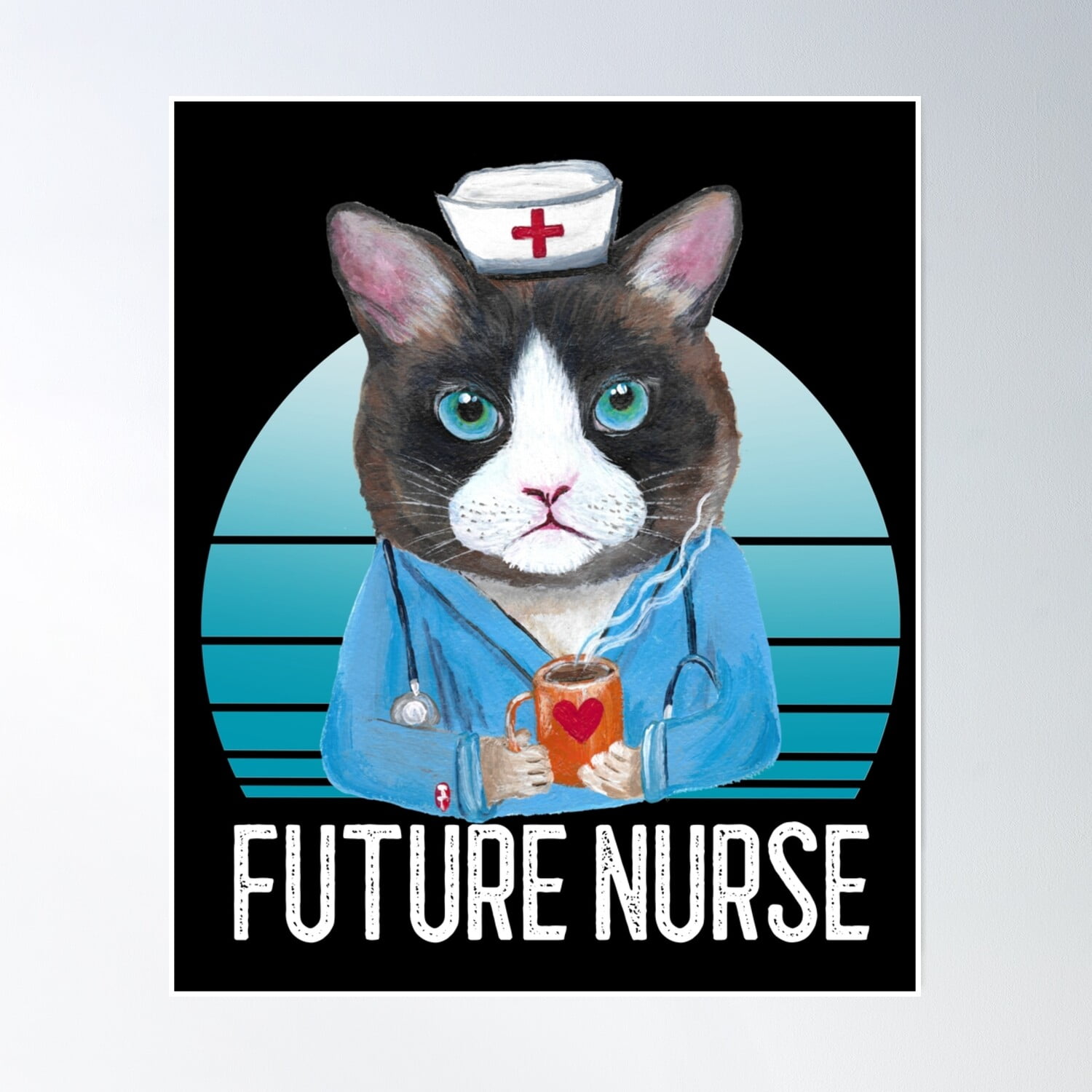Future Nurse Poster Wall Art, Modern Wall Decor, 24x36 UNFRAMED ...