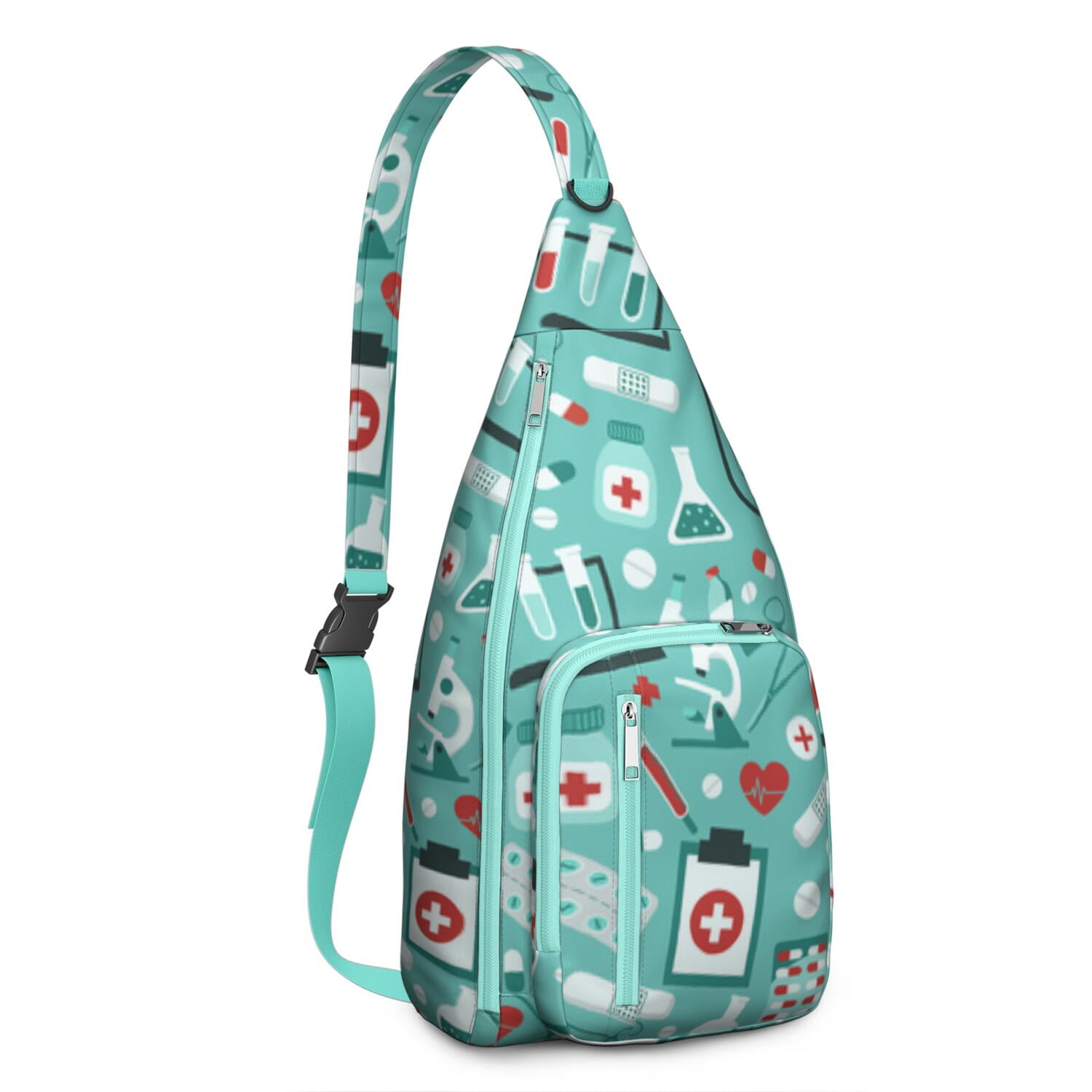 Future Nurse Sling Backpack - Funny "Saving Lives Every Day" Design ...