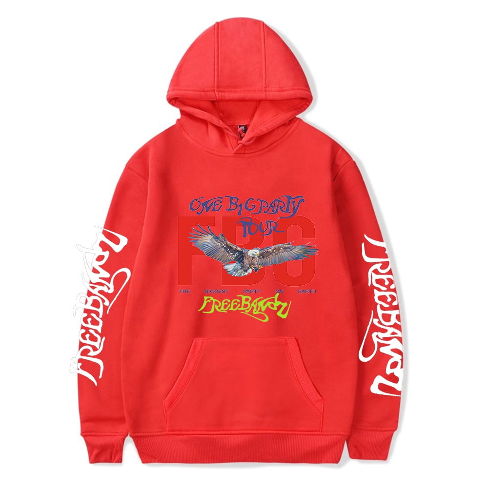 Future ONE BIG PARTY FBG EAGLE Merch Hoodies HIPHOP Rapper Classic Long ...