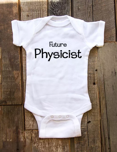 Future Physicist Career Cute Funny Baby Bodysuit Cute Baby Onesie, BABY ...