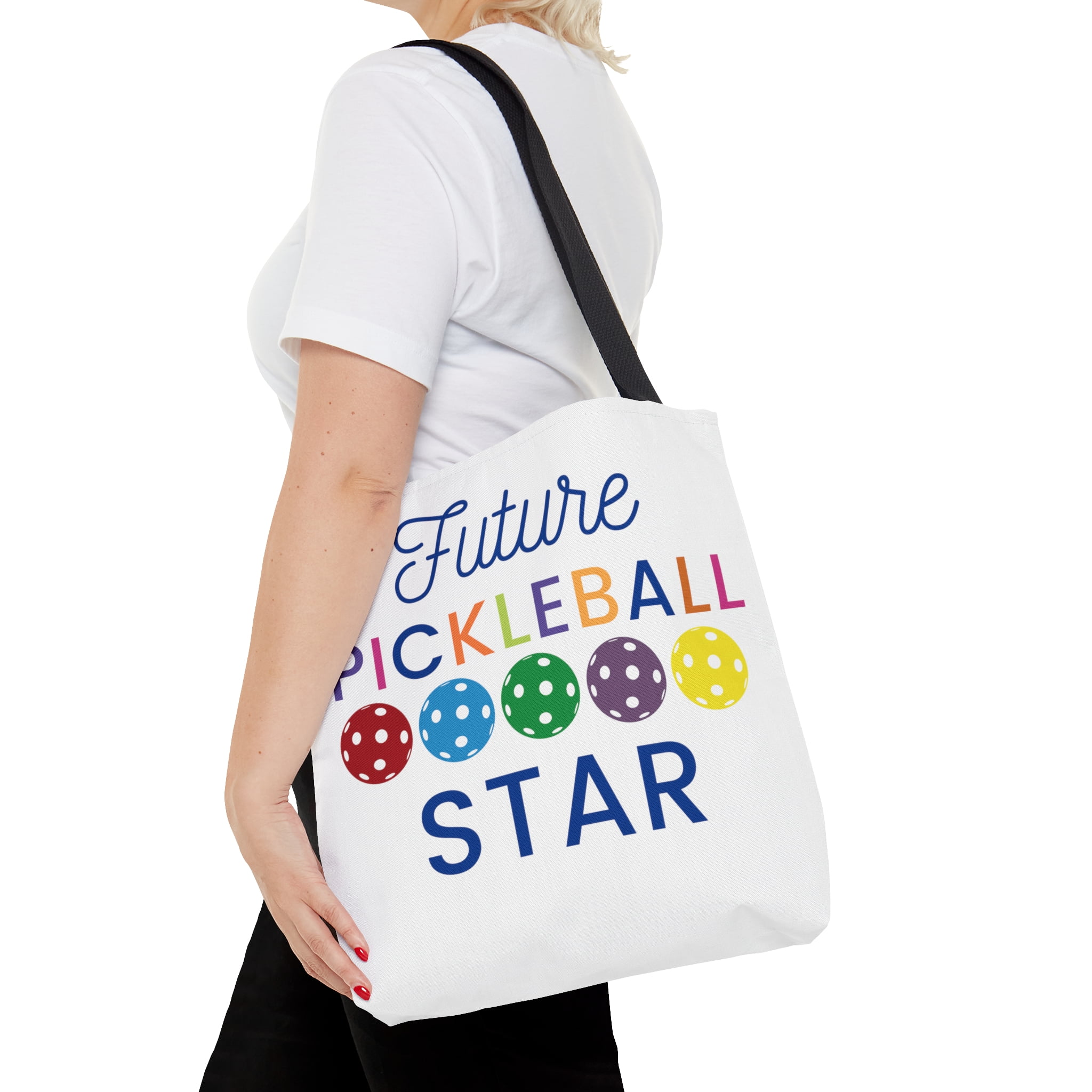 Future Pickleball Star Blue Play in Style Tote Bag - Walmart.com