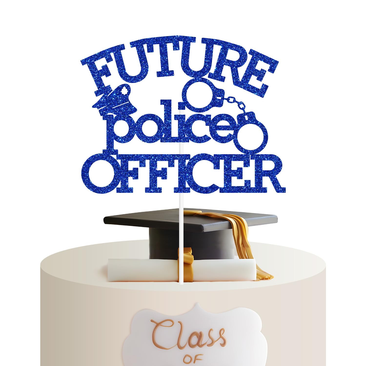 Future Police Officer Cake Topper, Congrats BSL1 Officer, Officer Décor ...