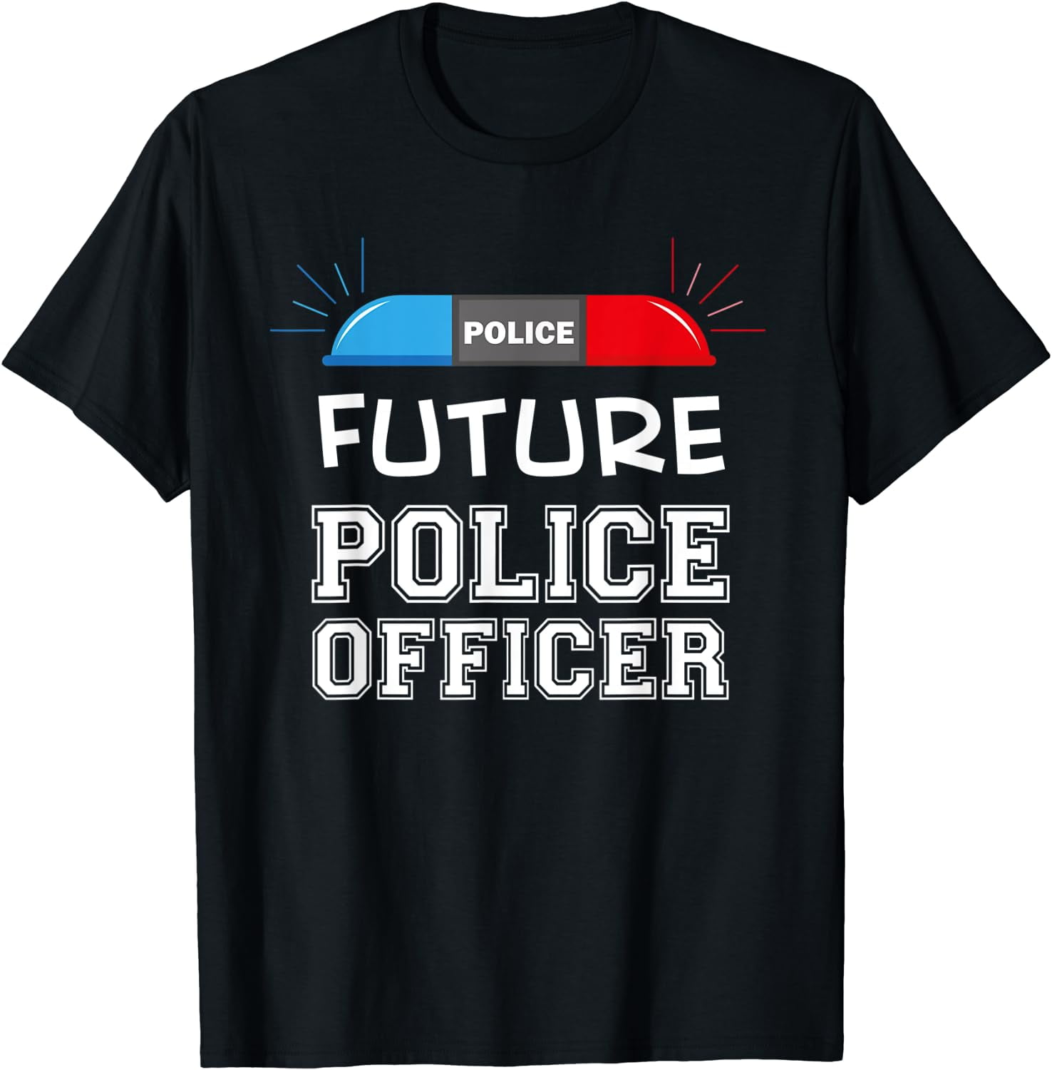 Future Police Officer Fun Novelty My Career T-Shirt - Walmart.com