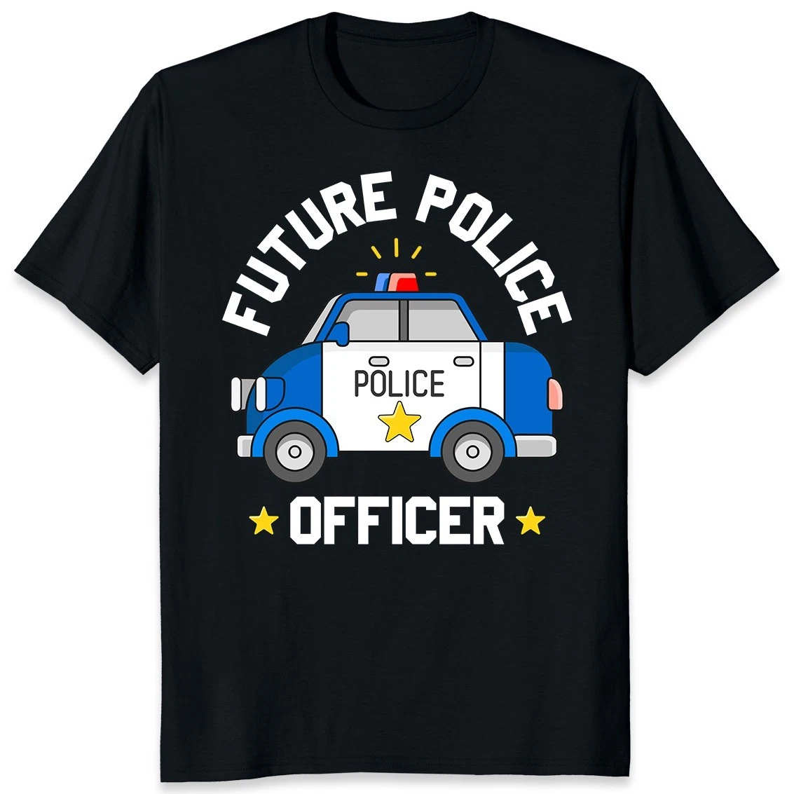Future Police Officer Kids Cop Aspirational Dream Big Youth Retro ...