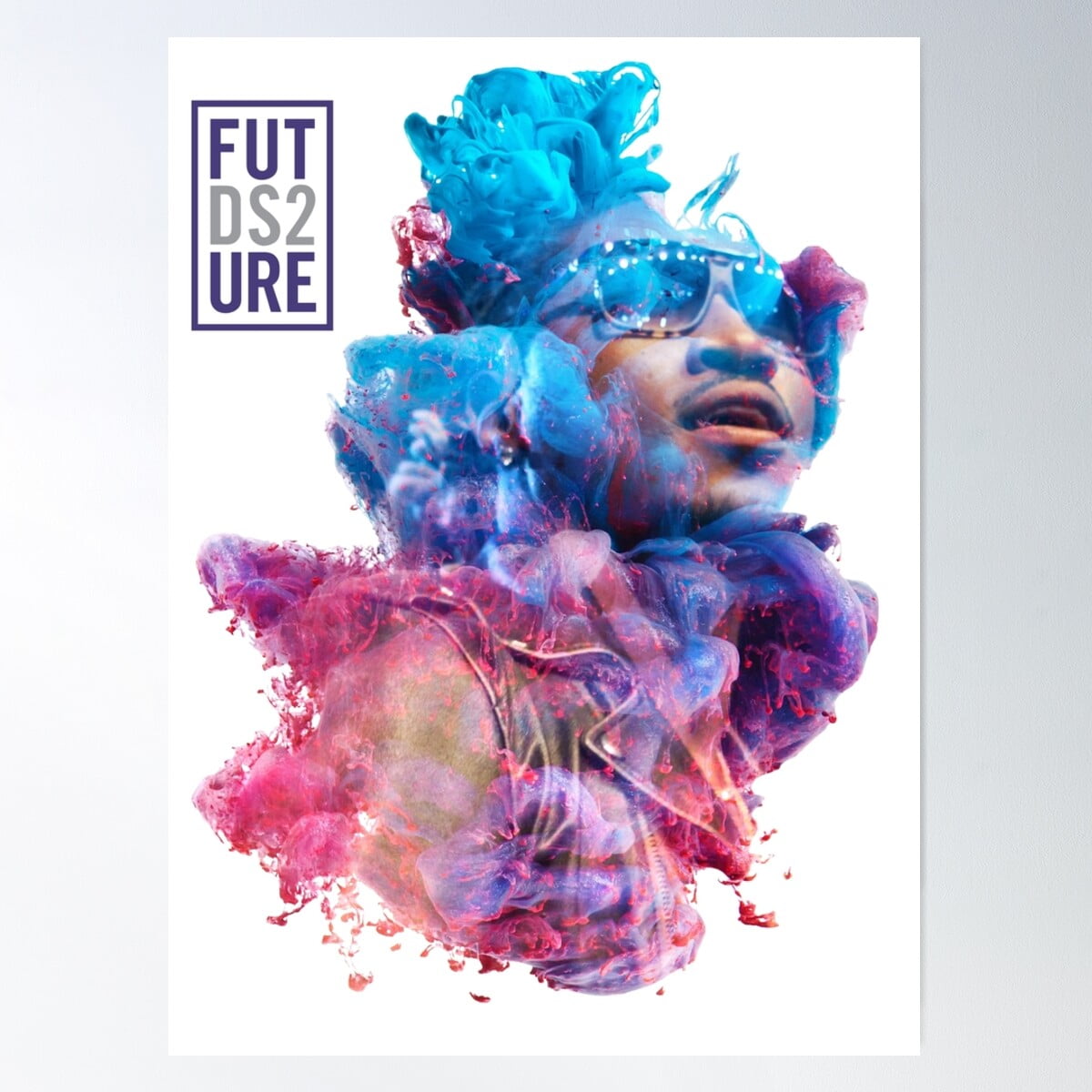 Future Portrait + Ds2 Dirty Sprite 2 Poster Wall Art, Modern Wall Decor ...