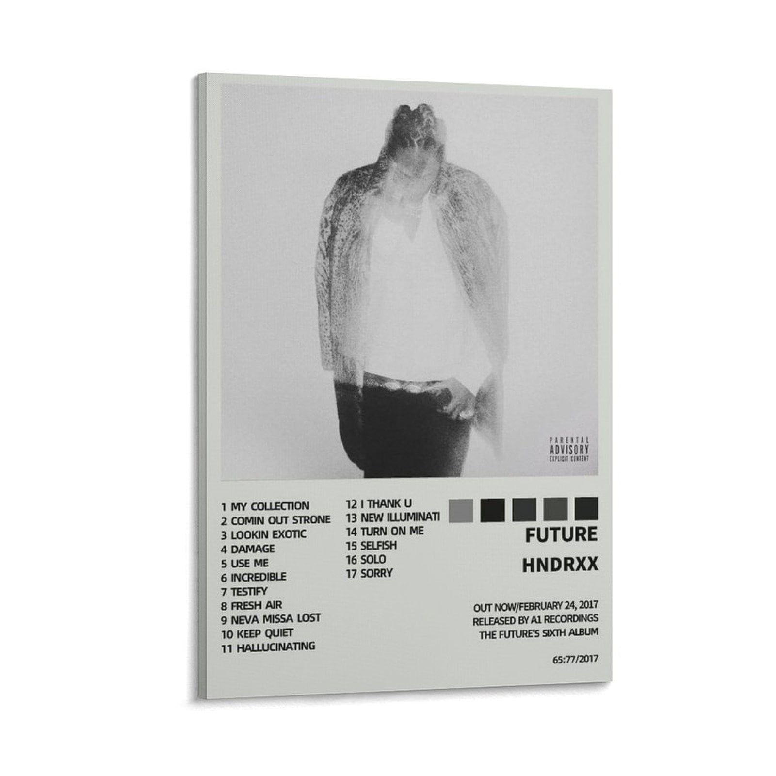 Future Poster Rapper Album Canvas Poster（12） Wall Art Picture Painting ...