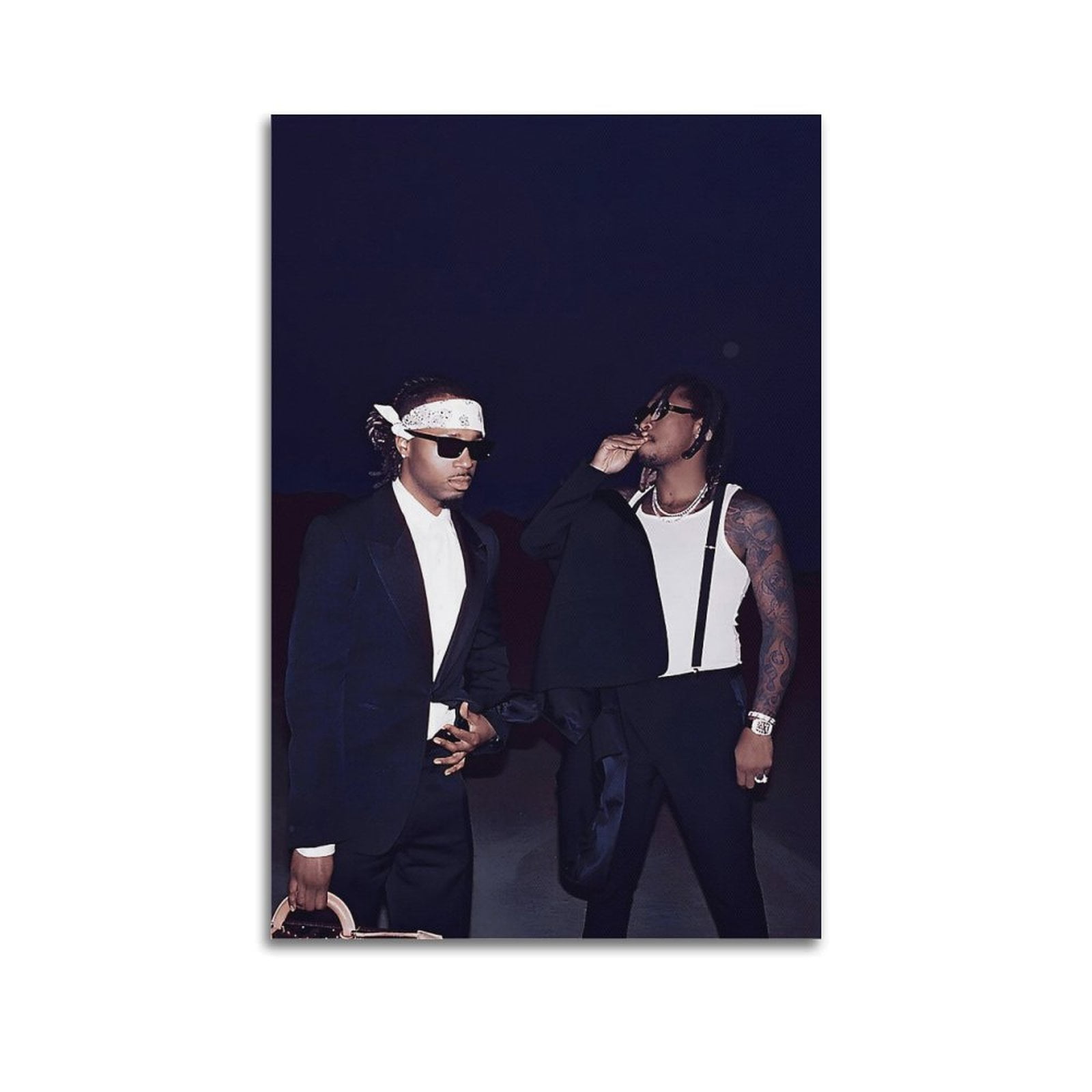 Future Poster Rapper Anime Star Music Picture Wall Art Painting Canvas ...