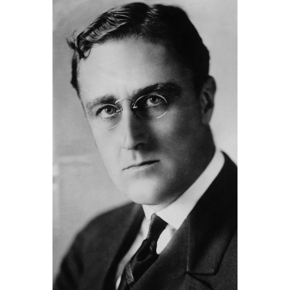 Future President Franklin D. Roosevelt (1882-1945) History (24 x 36 ...