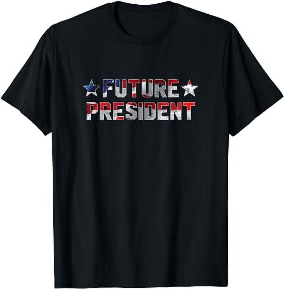 Future President Funny Political American Flag T Shirt - Walmart.com