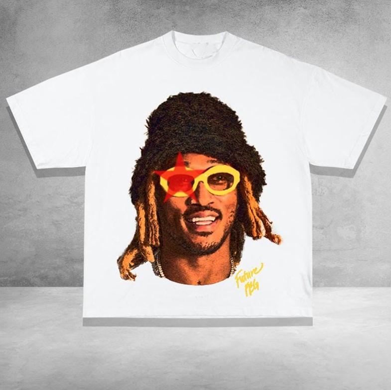 Future Red Starr Unisex Comfort Tee T Shirt, Color: Black, Size: L ...