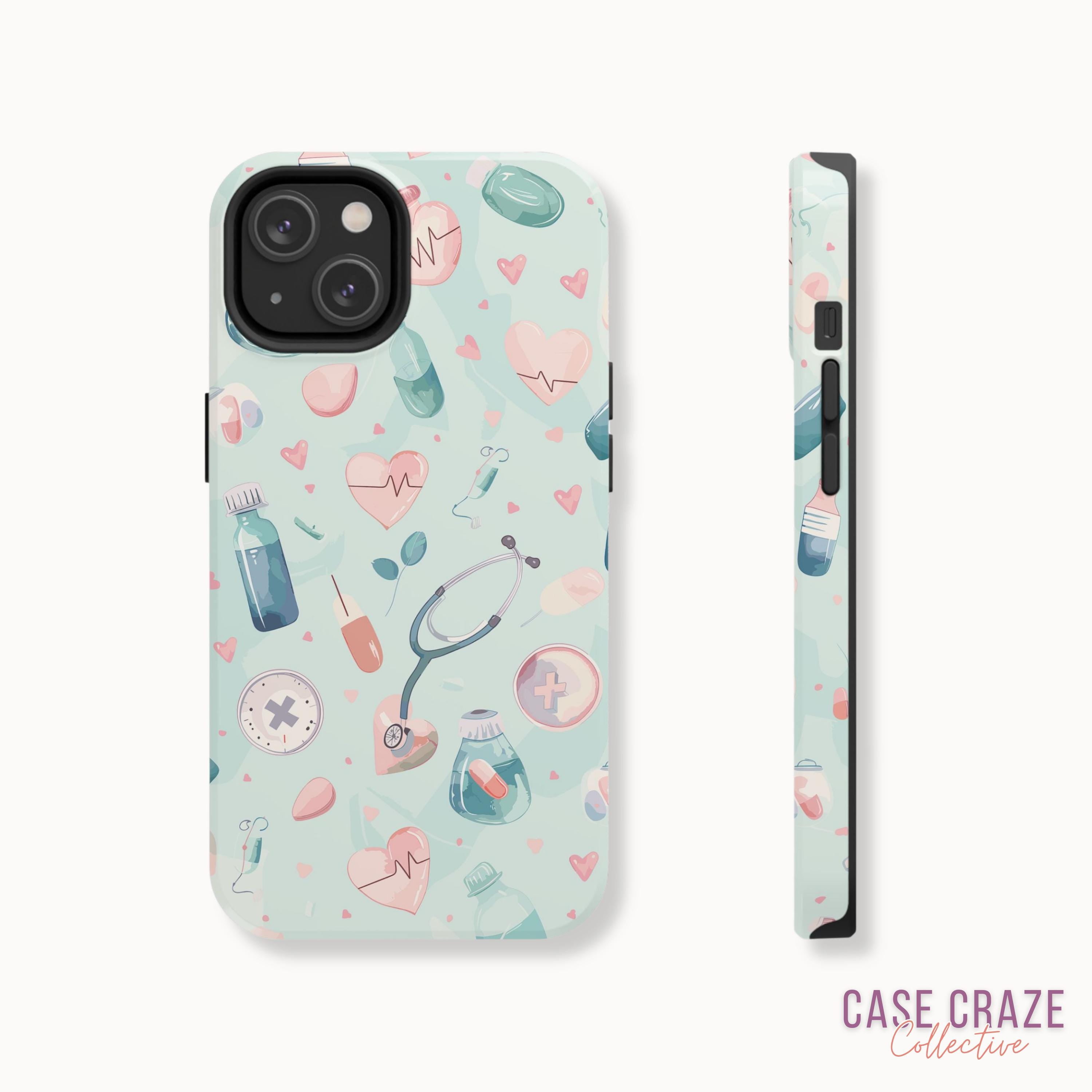 Future Registered Nurse Appreciation Phone Case with iPhone 17 to 11 ...