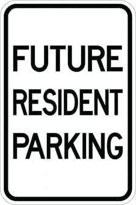 Future Resident Parking Parking Signs Metal Sign Tin Sign 8x12 Inch ...