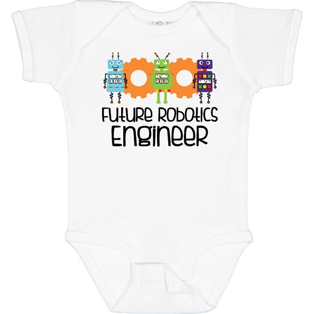 Future Robotics Engineer Baby Bodysuit Robot Occupations Job Career ...