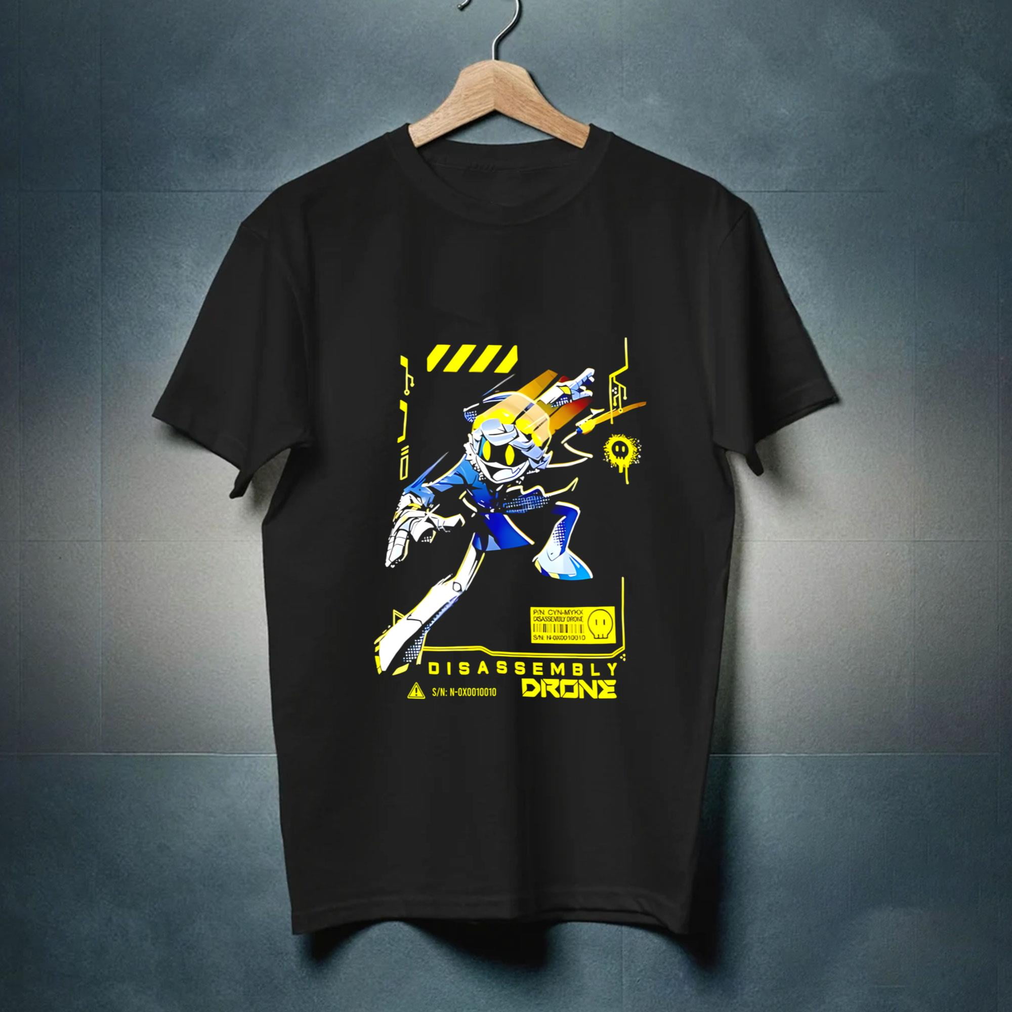Future Tech Graphic T-shirt, AI Revolution Design - Walmart.com