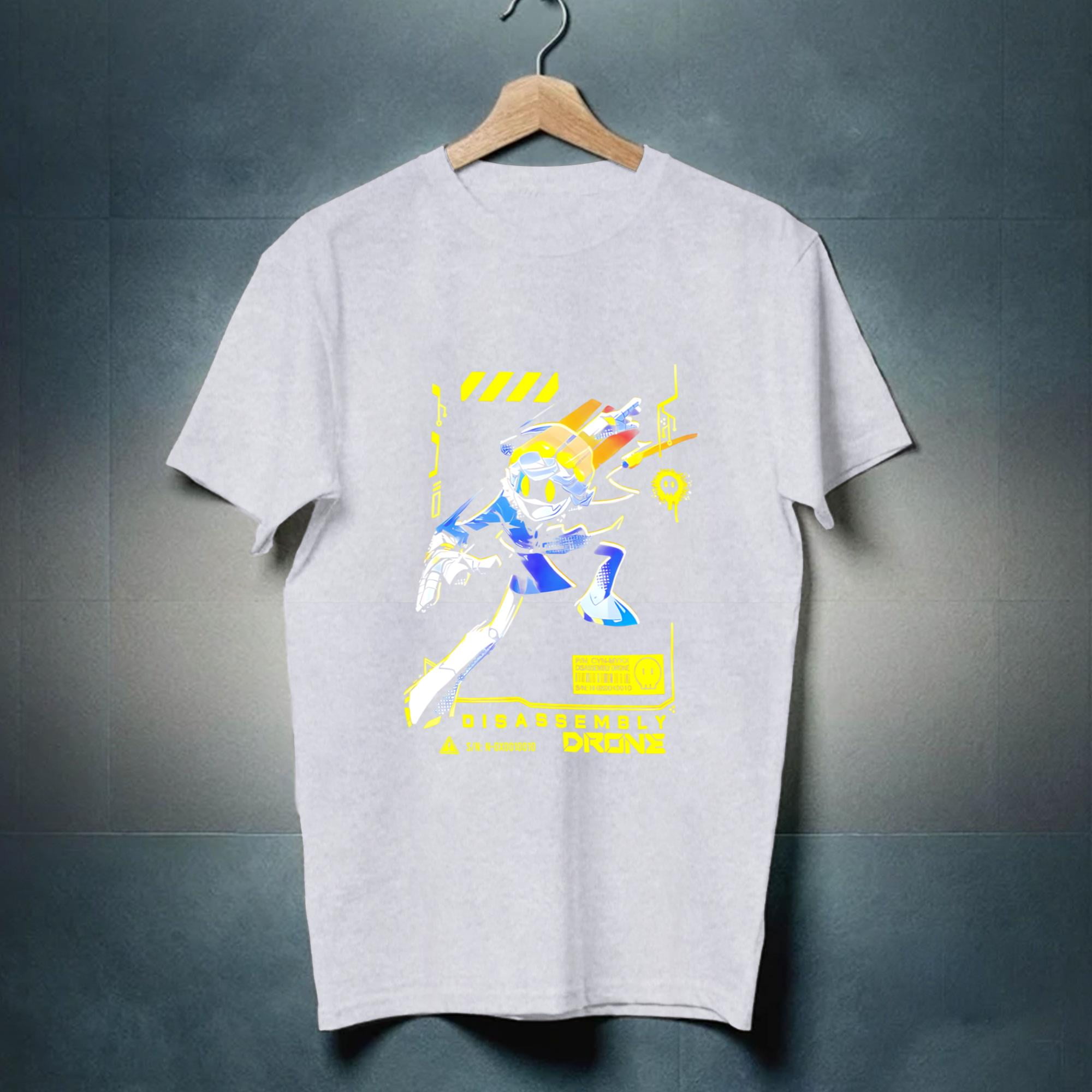 Future Tech Graphic T-shirt, AI Revolution Design - Walmart.com