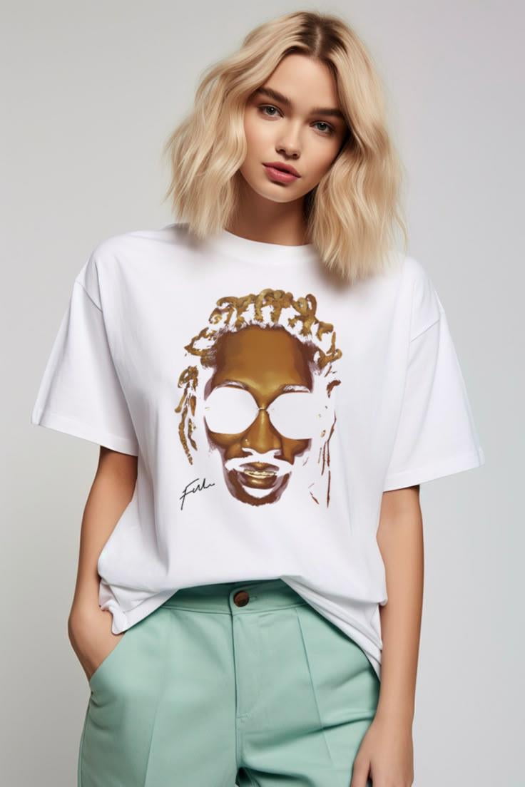 Future Vintage Rap Tee T-Shirt, Hip Hop Graphic P, for men & women, up ...