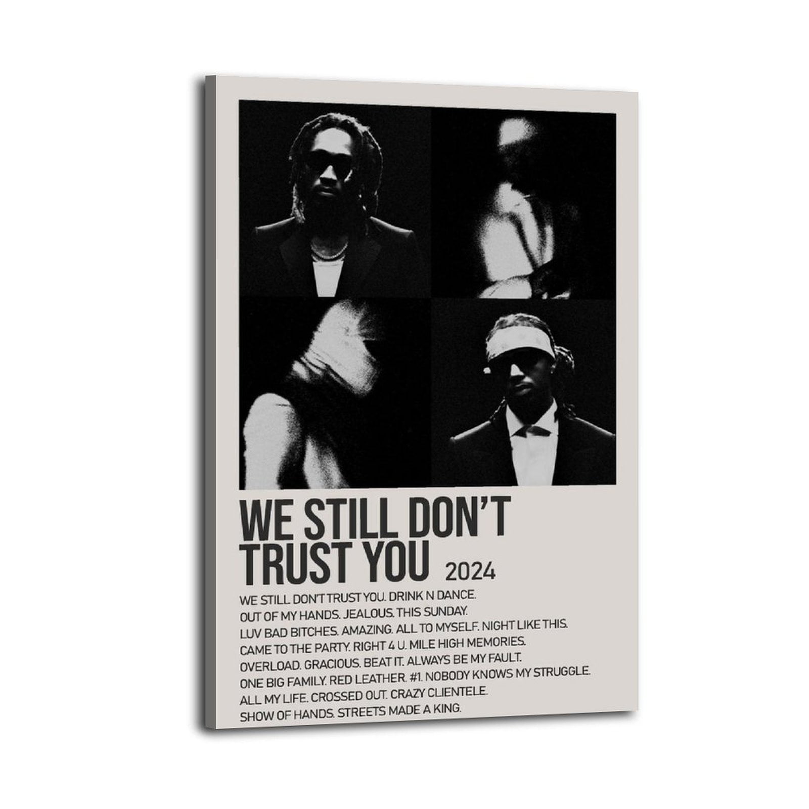 Future and Metro Boomin We Still Don't Trust You Poster Decoration Vibrant High-end Wall Posters ...