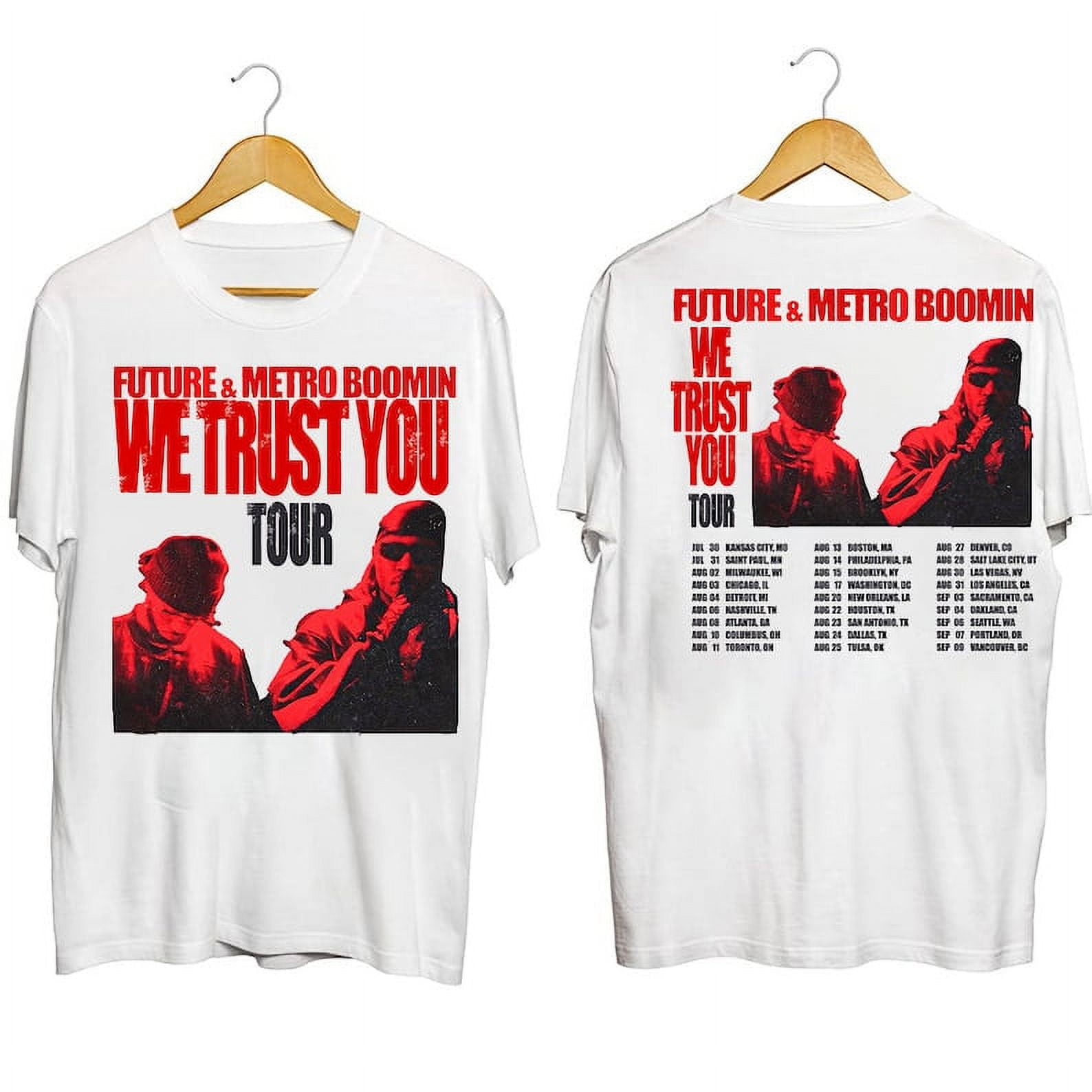 Future and Metro Boomin We Trust You 2024 Tour Shirt, Future & Metro Boomin 2024 Concert Shirt ...