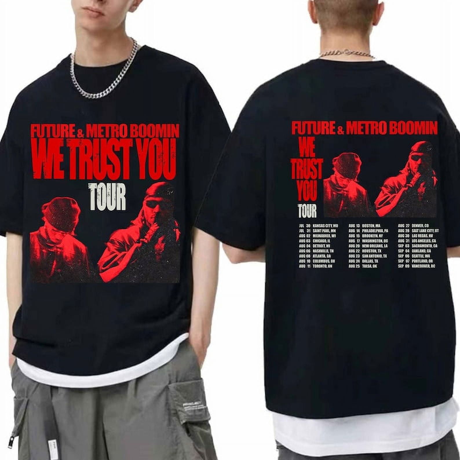 Future and Metro Boomin We Trust You 2024 Tour Shirt, Future & Metro ...