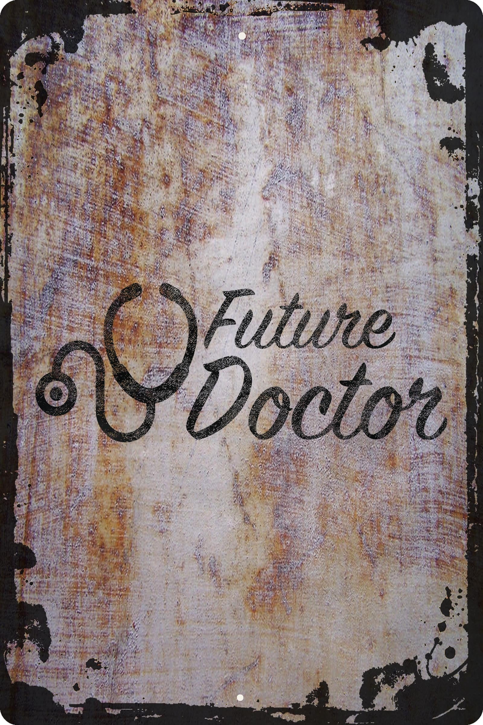 Future doctor stethoscope cursive medical school college study Beige ...