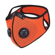 Performance Sports Face Mask with Activated Carbon Filter and Breathing ...