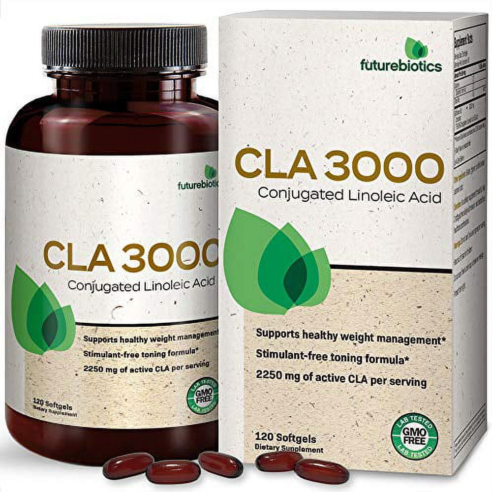 Futurebiotics CLA 3000 Extra High Potency â€“ Naturally Supports Healthy Weight Management ...