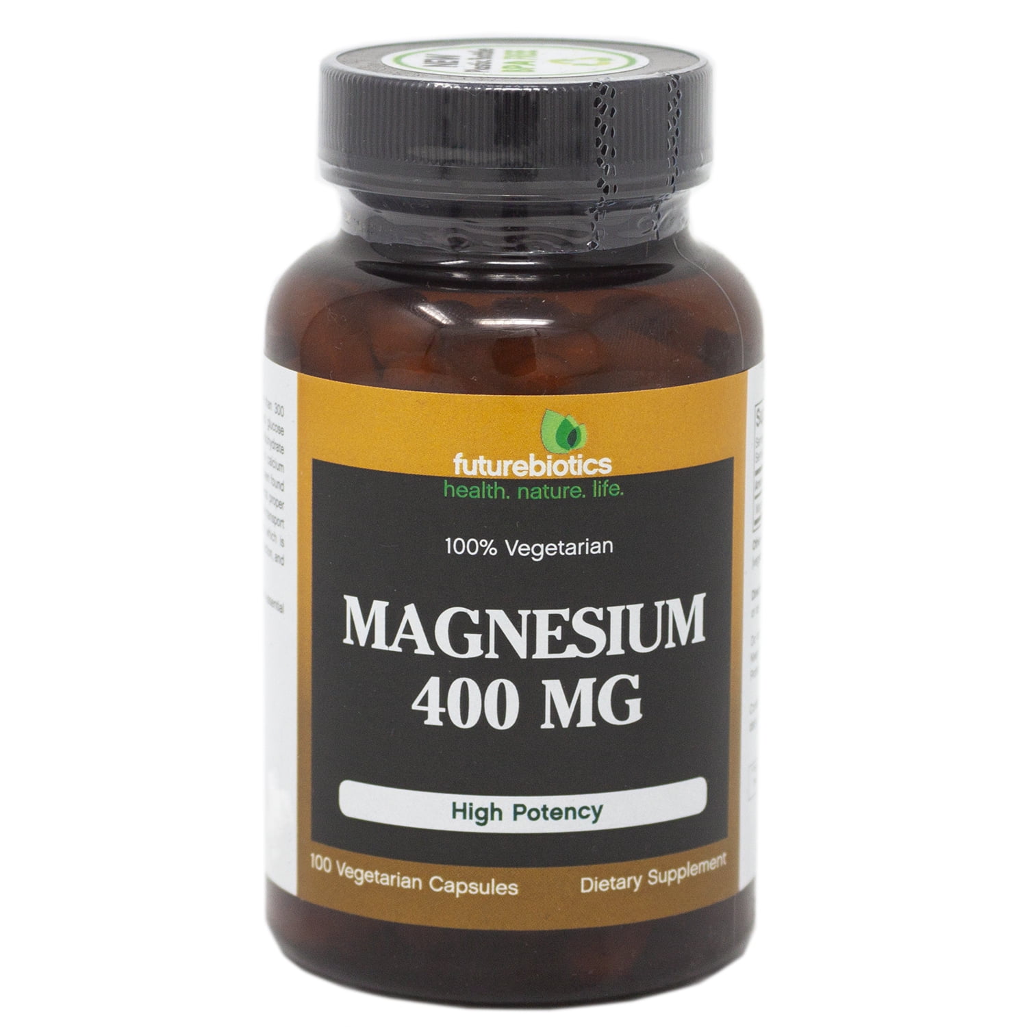 Futurebiotics Magnesium 400 MG - 100 Capsules - Walmart.com