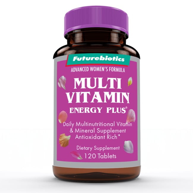 Futurebiotics Multi Vitamin Energy Plus Advanced Women's Formula 120 ...
