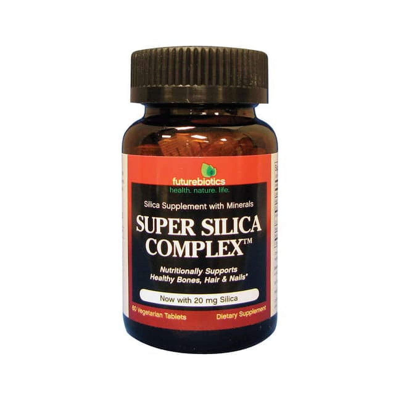 Futurebiotics Super Silica Complex, 60 Vegetarian Tablets for Healthy ...
