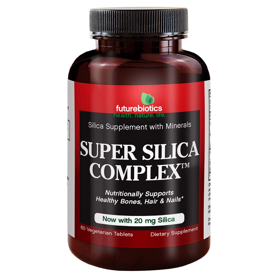 Futurebiotics Super Silica Complex 60 Veg Tabs - Walmart.com