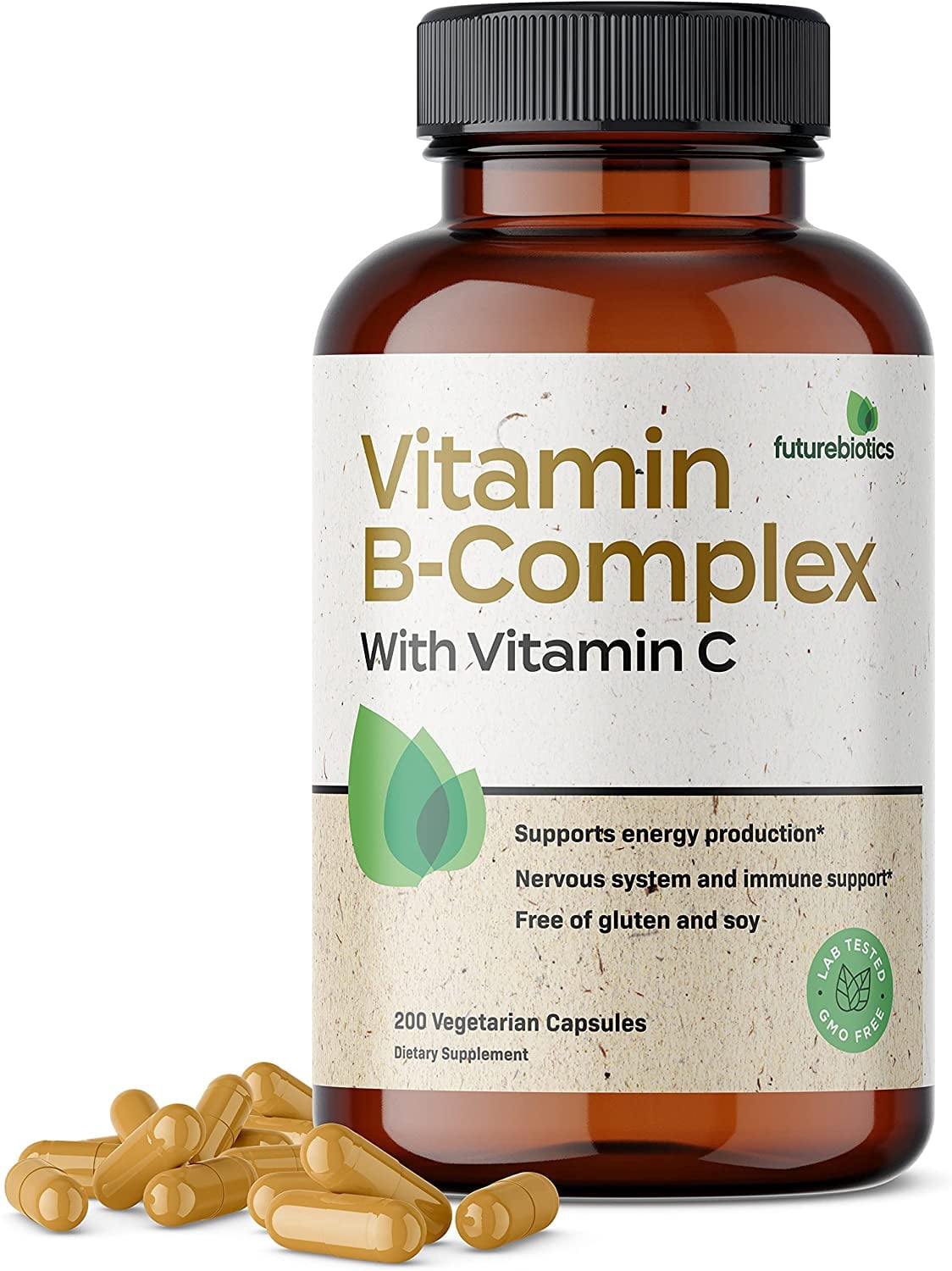 Futurebiotics Vitamin B Complex with Vitamin C Supports Energy ...