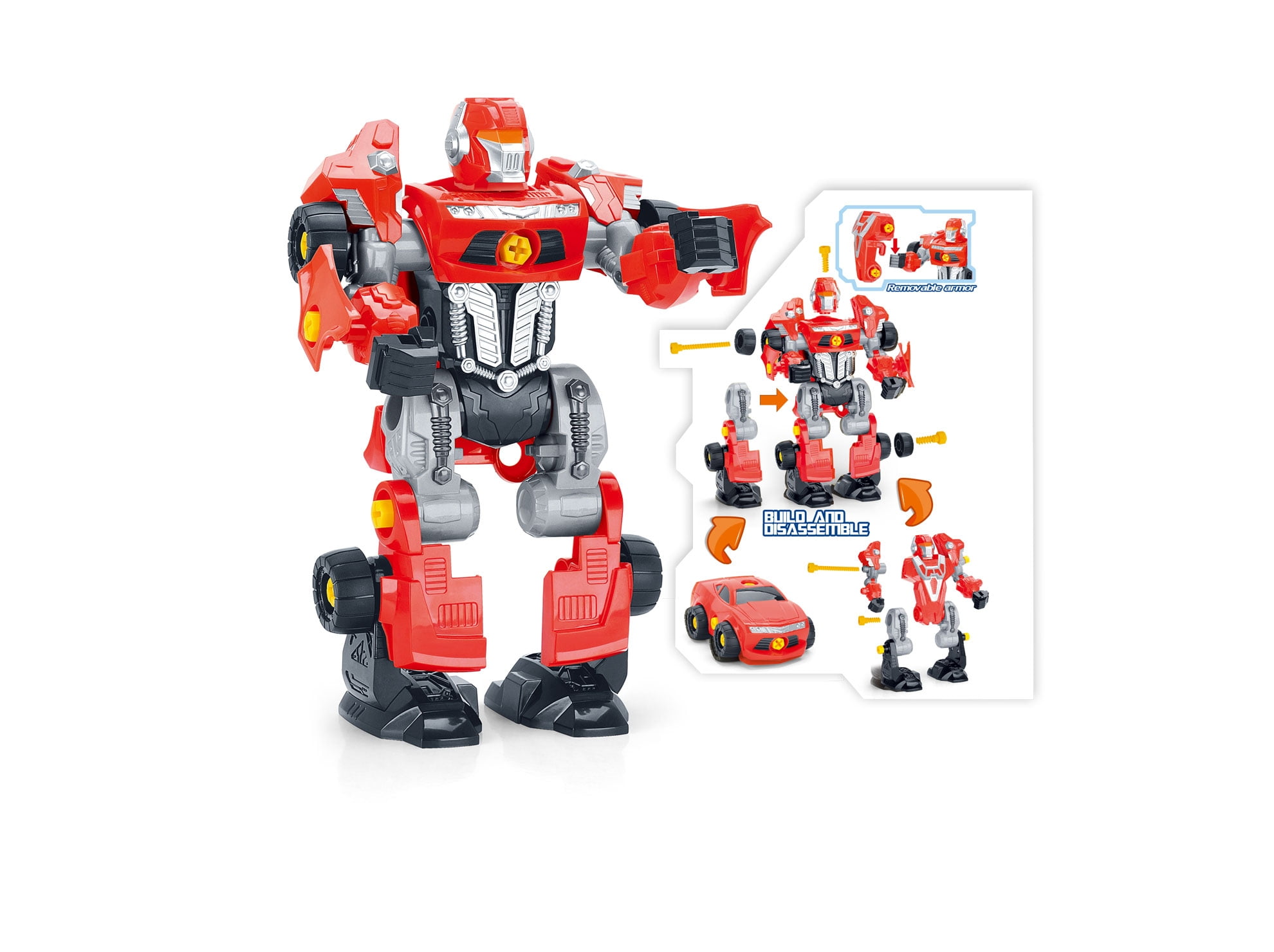 Futuristic Being Revolution 3-in-1 Take-A-Part Futuristic Being Toy ...