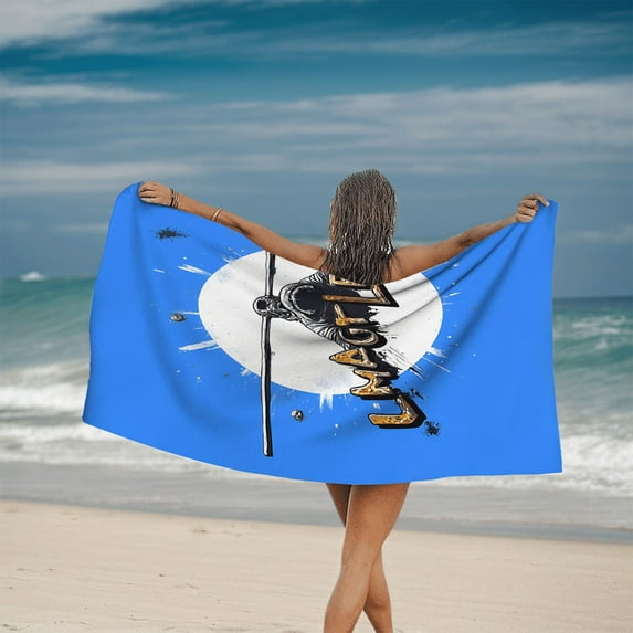 Futuristic Design Beach Towel - Perfect for Pool Travel and Bathing ...