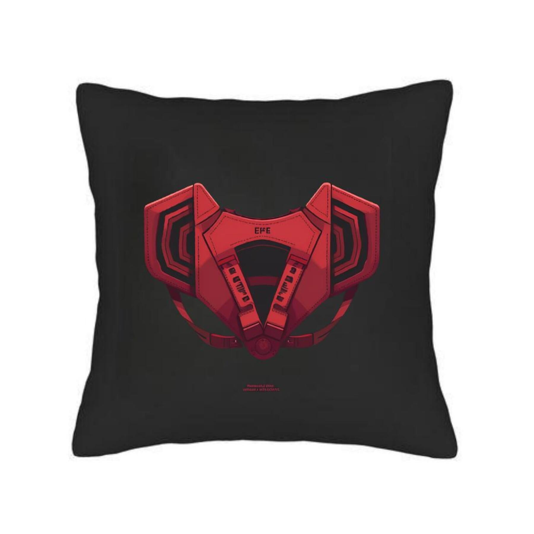 Futuristic Design Throw Pillow Covers 18x18 Set of 2 - Black Background ...