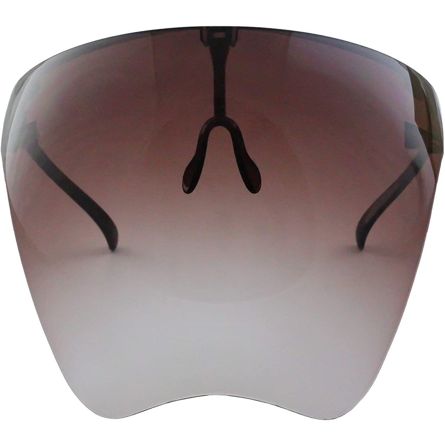 Futuristic Face Shield Mirrored Visor Sunglasses - Walmart.com