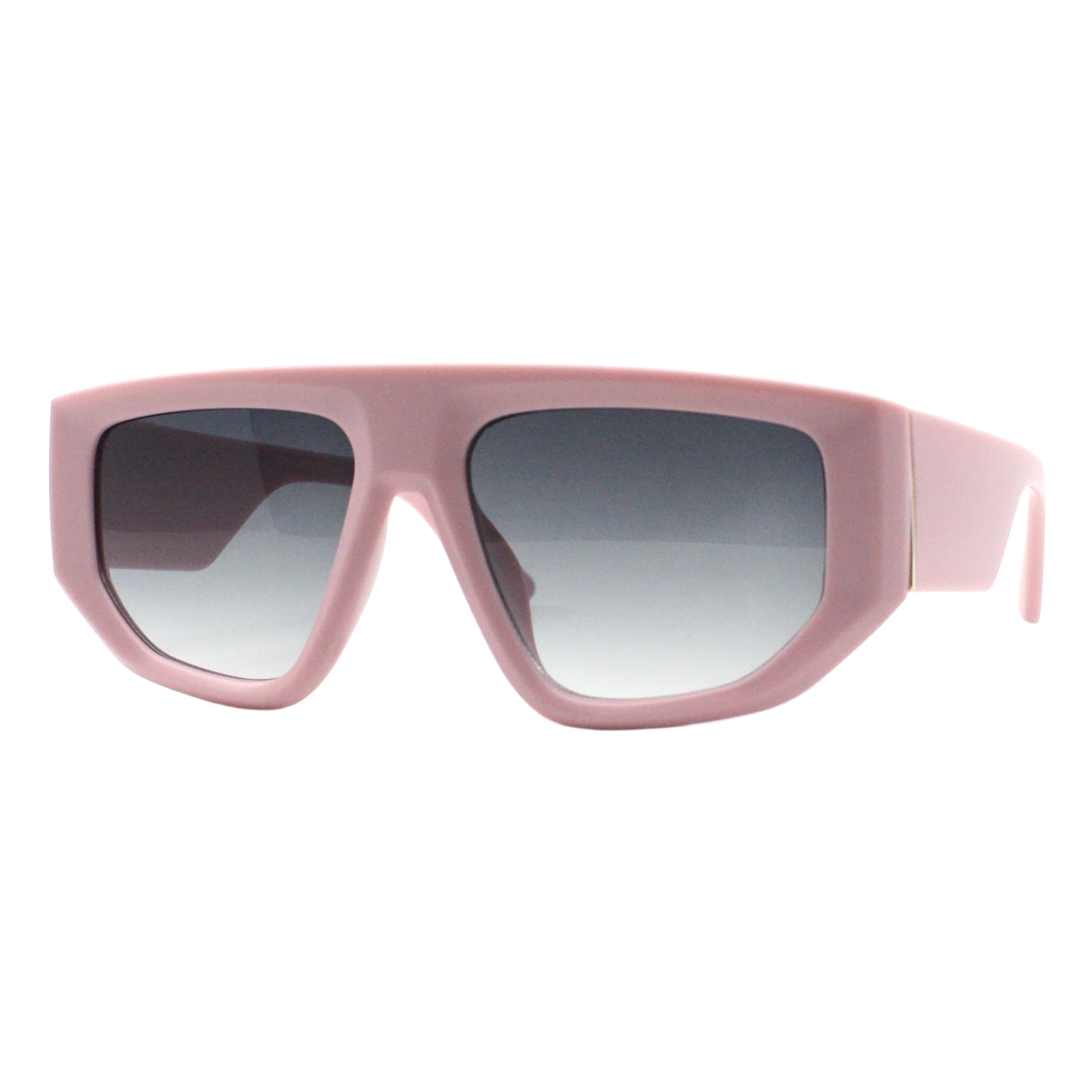 Futuristic Fashion Sunglasses Unisex Modern Trendy Shades UV 400 Matte ...