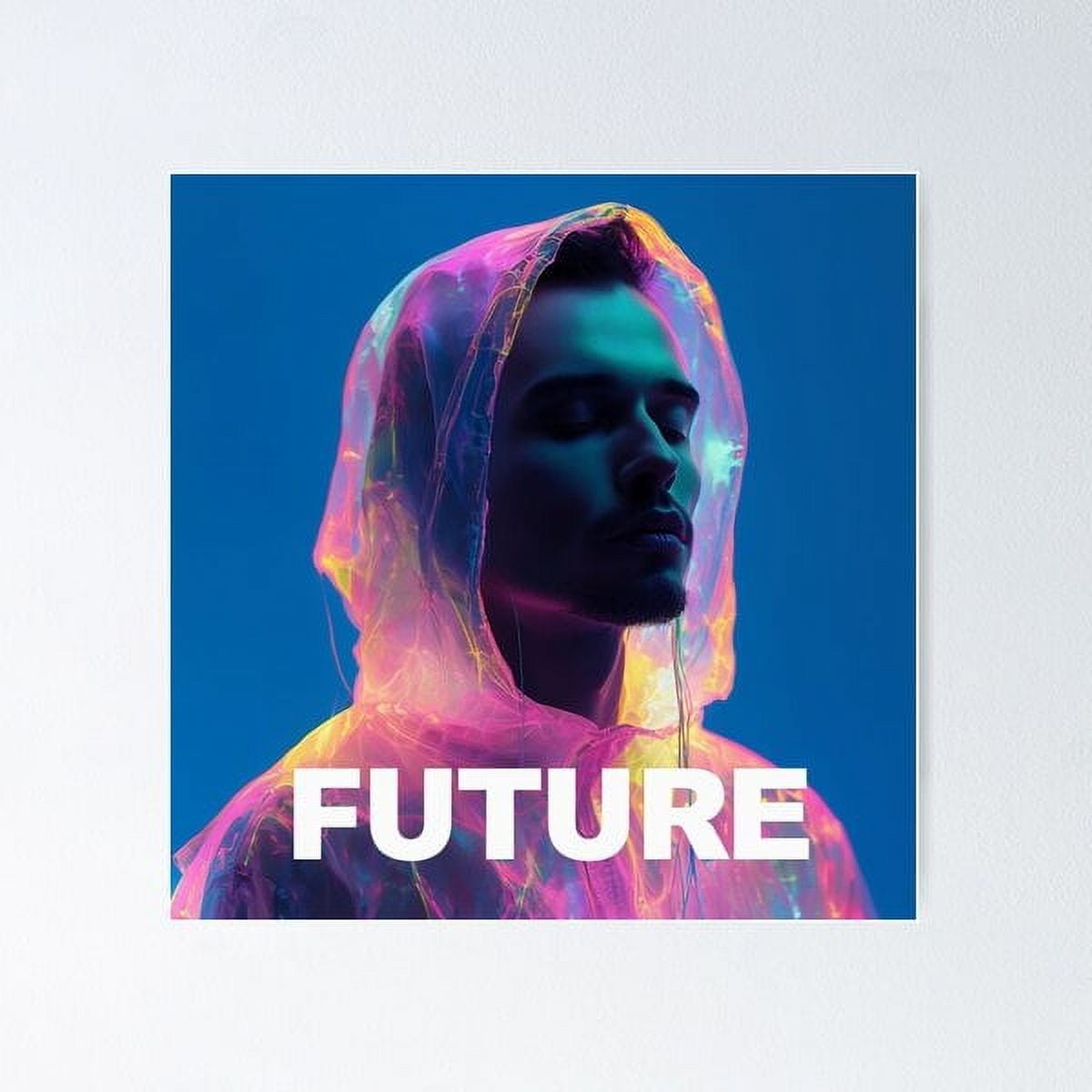 Futuristic Iridescent Hoodie – Bold Fashion Statement For Tomorrow ...