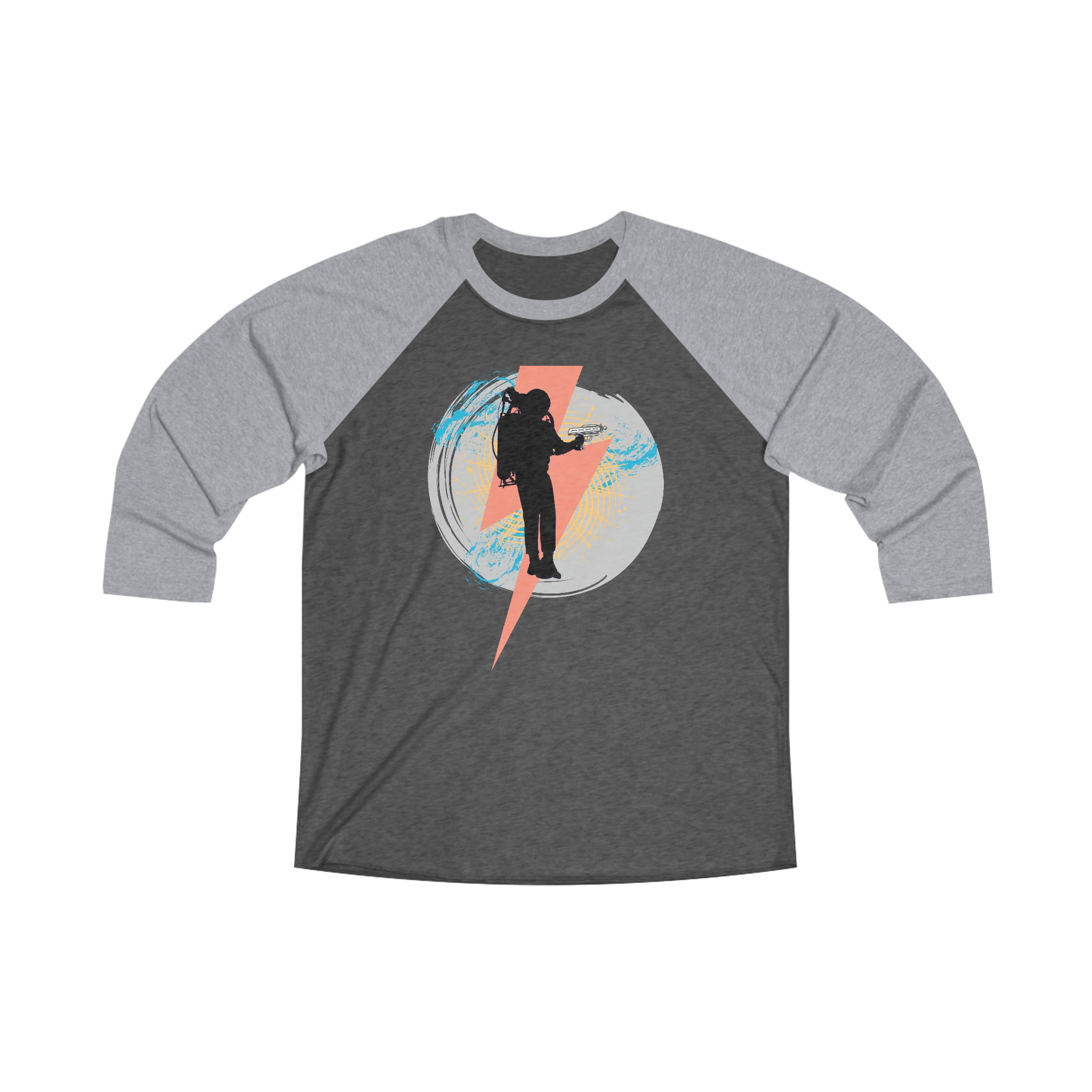 Futuristic, Lightning Bolt, Blaster, SciFi, Jet Pack Shirt - Walmart.com