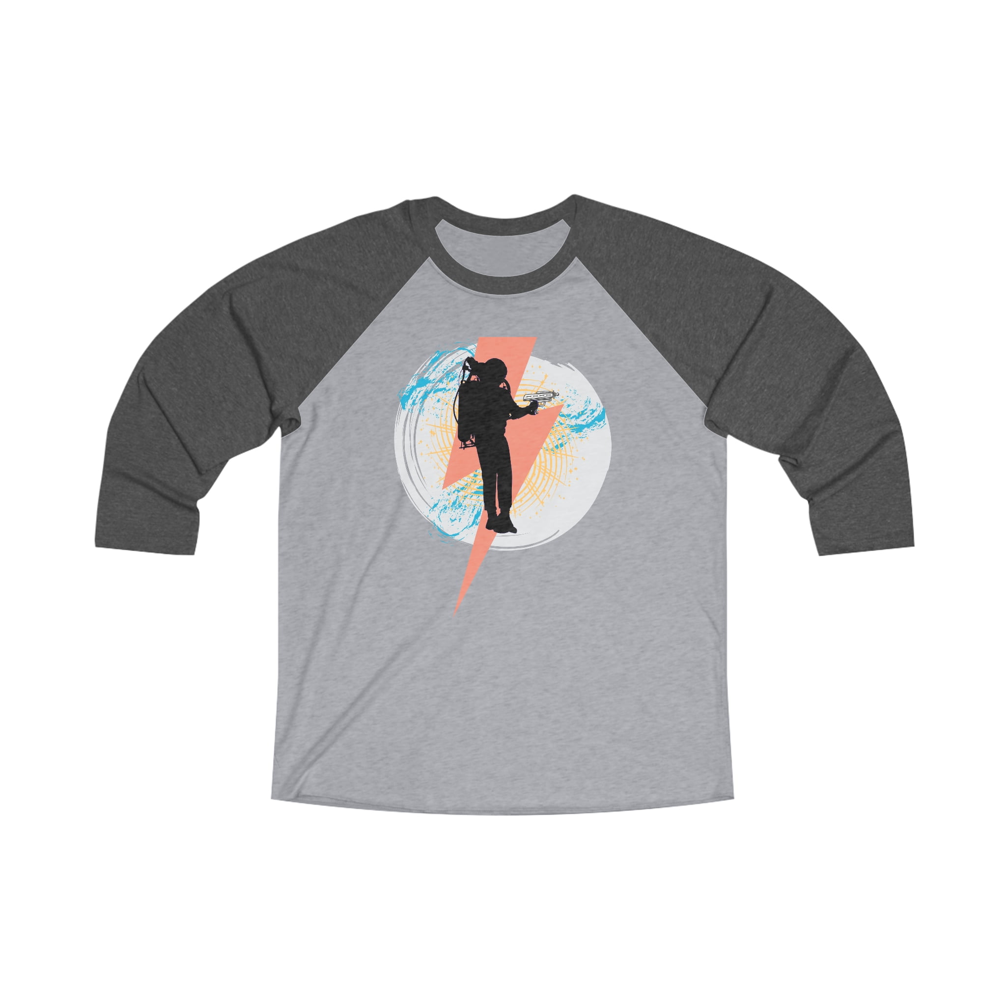 Futuristic, Lightning Bolt, Blaster, SciFi, Jet Pack Shirt - Walmart.com