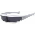 Futuristic Narrow Sunglasses Robot Space Rave Futuristic Glasses ...