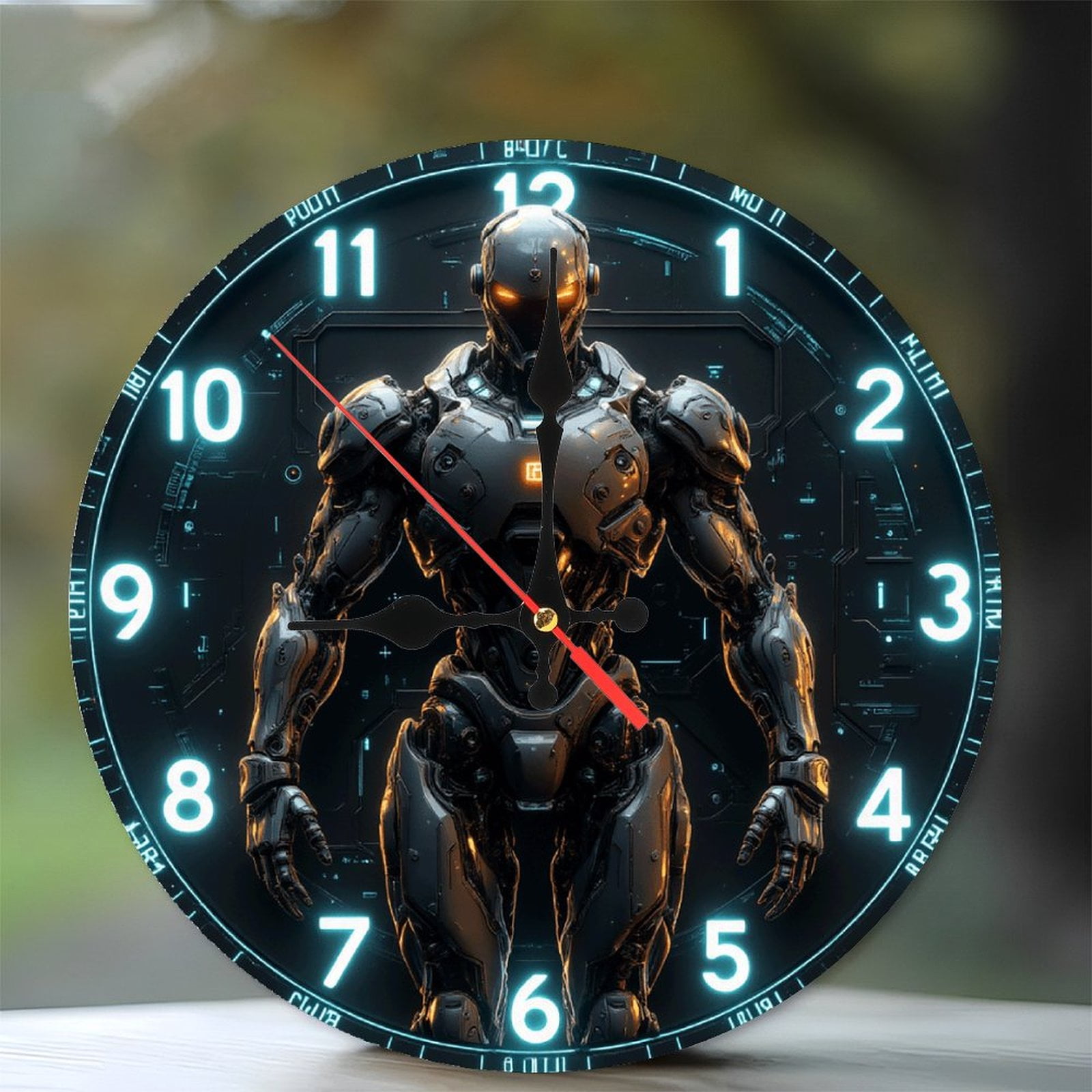 Futuristic Robotic Arm Action Figure Toy Model 10-Inch Silent Wooden ...