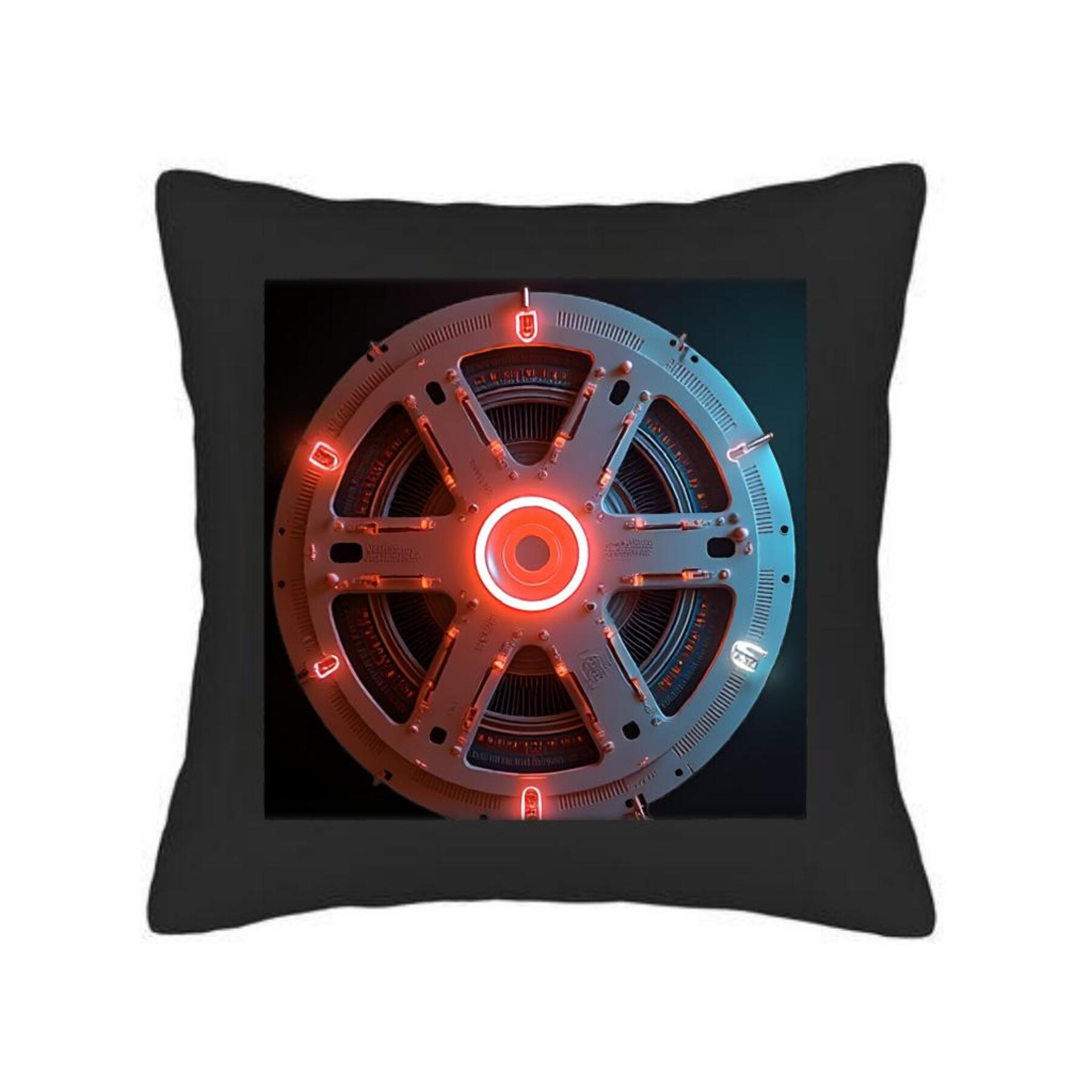 Futuristic Throw Pillow Covers 18x18 Set of 2 - Panel Design with ...