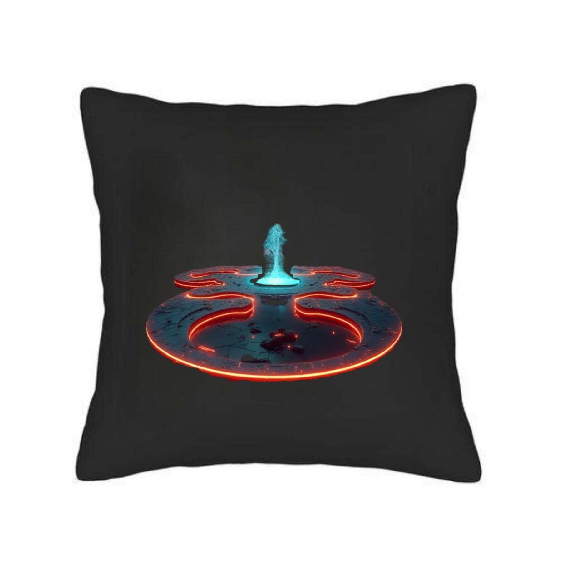 Futuristic Throw Pillow Covers 18x18 Set of 2 - High - Tech Design with ...